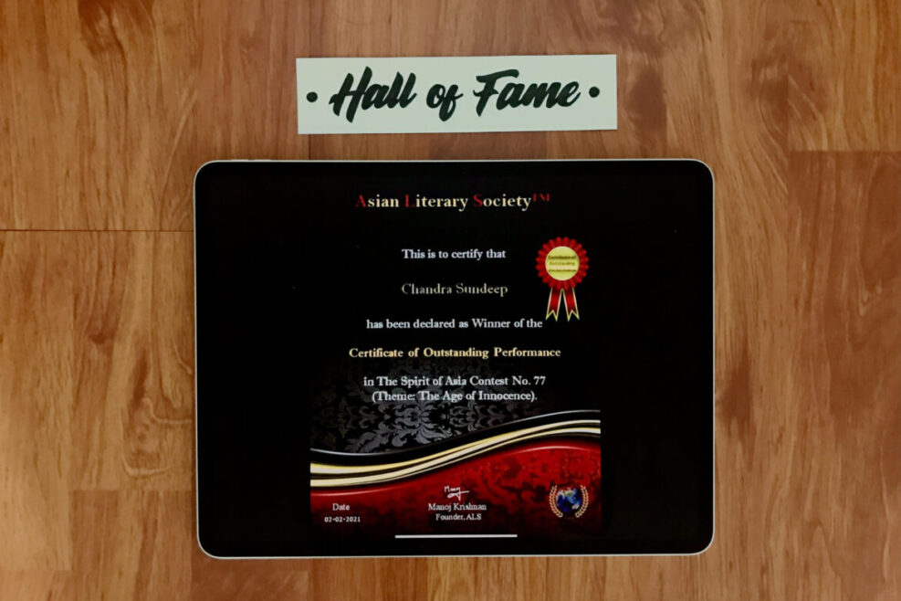 Certificate of Outstanding Performance - Wordsopedia