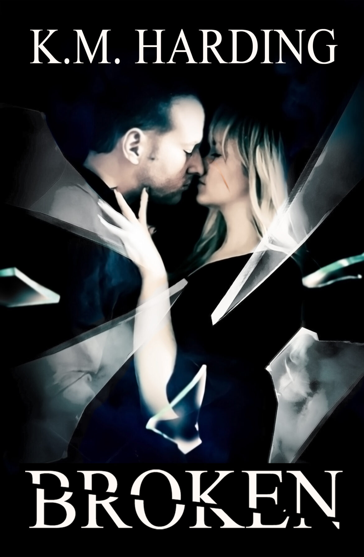 Broken by K.M.Harding - A romantic suspsense - Wordsopedia